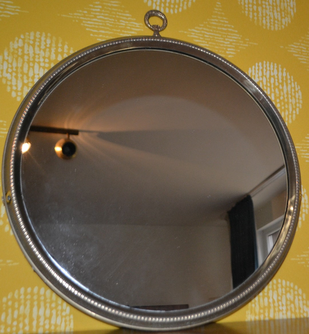Vintage Mirror 70s Retro Design Mid Century Space Age - Etsy