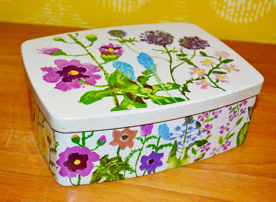 Beautiful Vintage Tin Can IRA Design Made in Denmark 70s Retro Mid ...