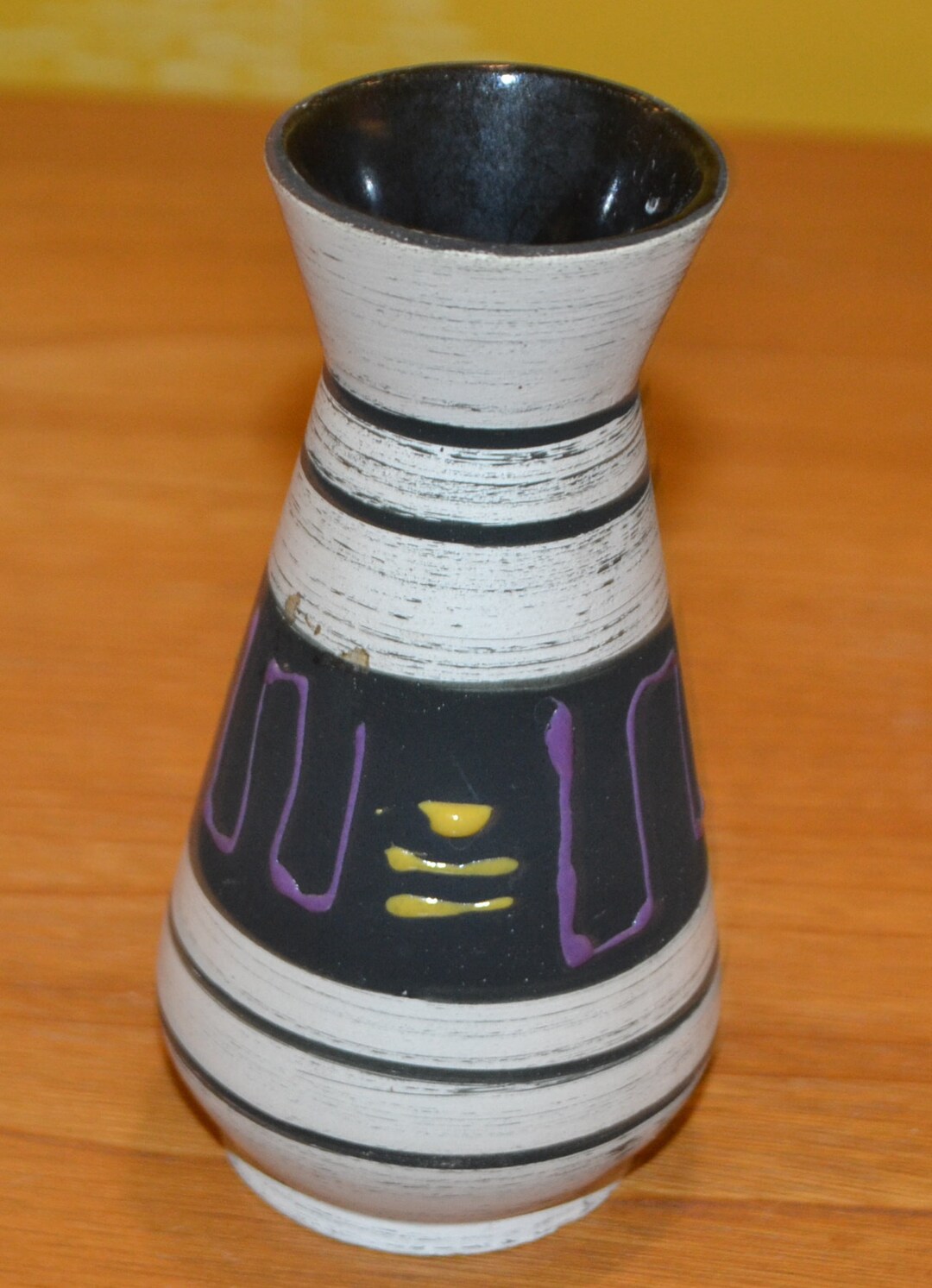 Vintage Ceramic Vase 50s Retro Design Rockabilly Mid Century Shabby ...