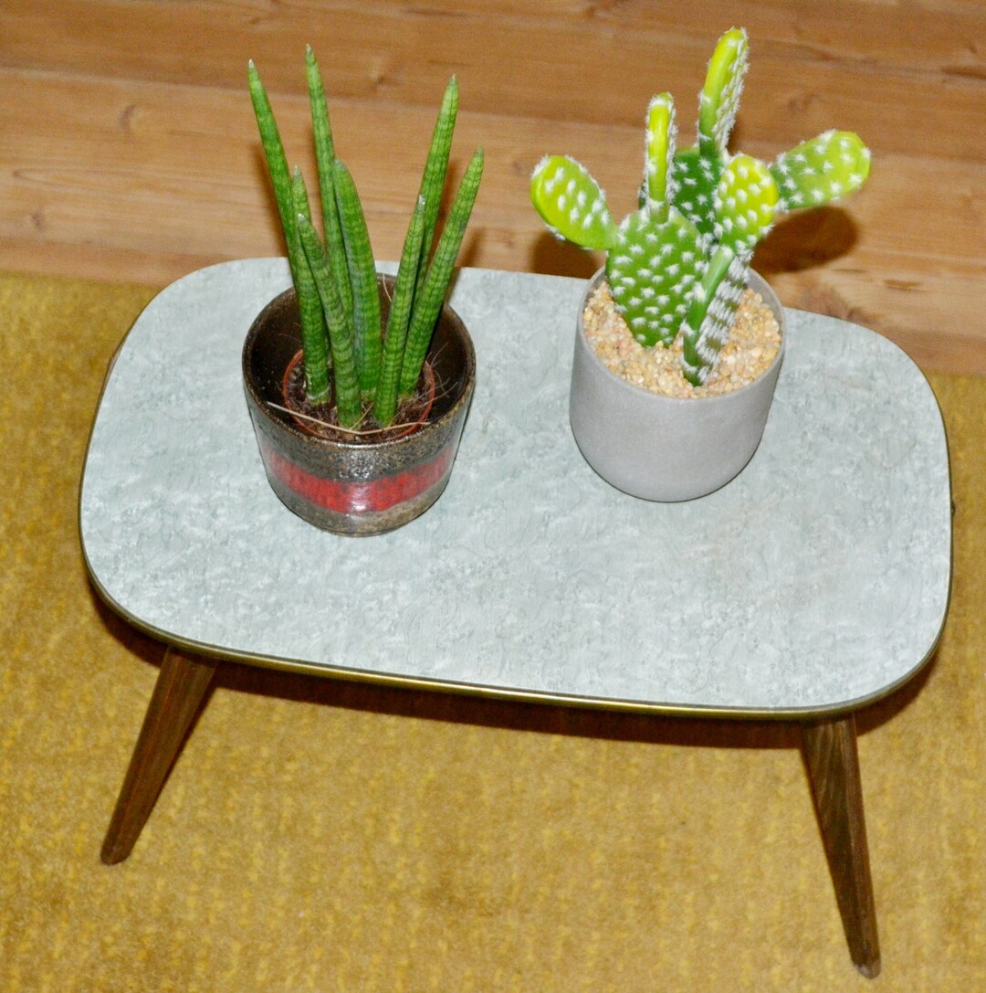 Vintage Flower Stool Fifties Flower Stool 50s Retro Rockabilly Design ...