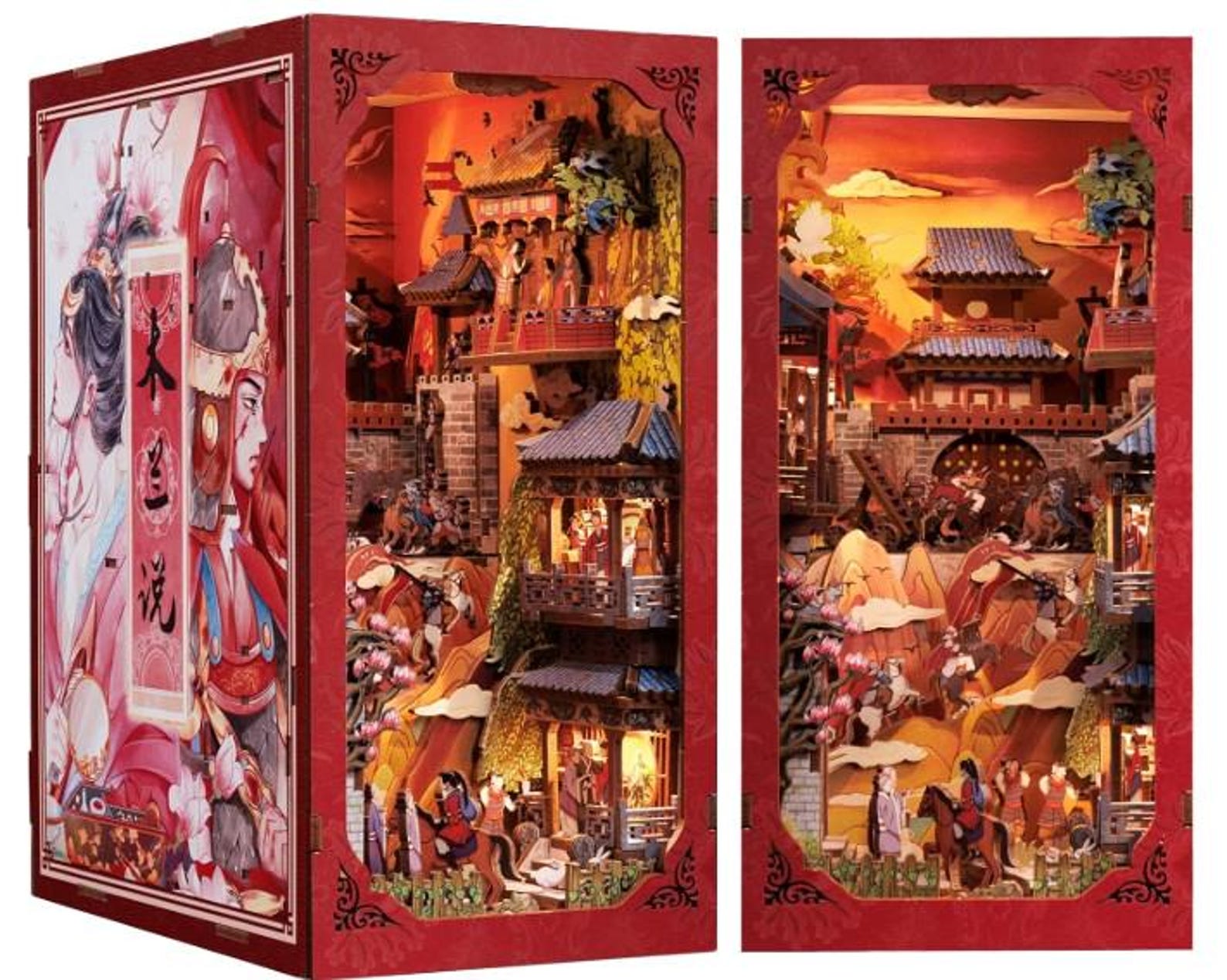 Made-to-order or DIY Book Nook Shelf Insert Diorama for Bookshelf (the ...