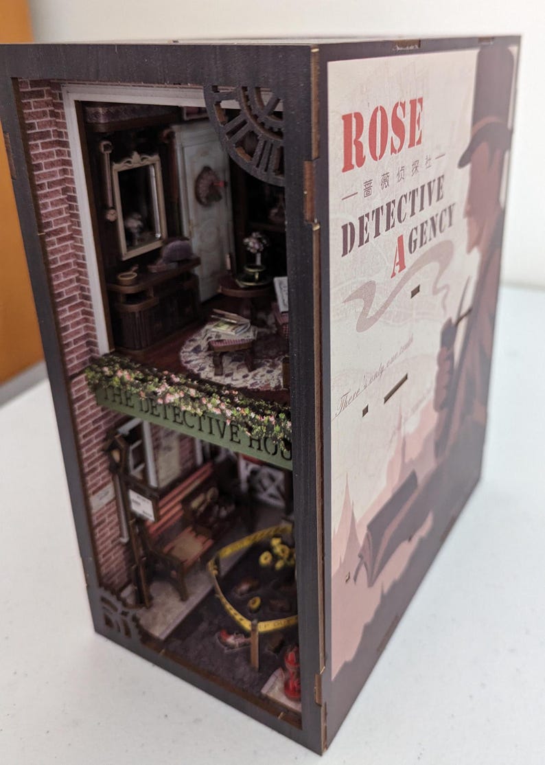 Made-to-order or DIY Book Nook Shelf Insert Diorama for Bookshelf ...