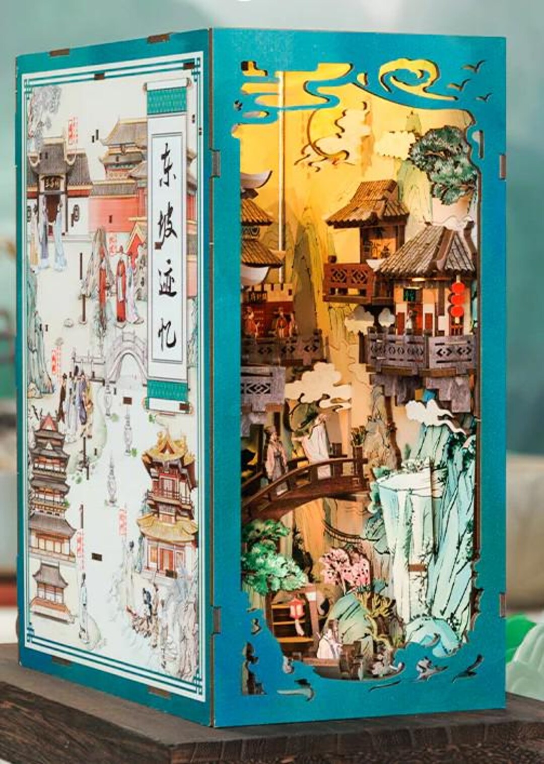 Made-to-order or DIY Book Nook Shelf Insert Diorama for Bookshelf (su ...