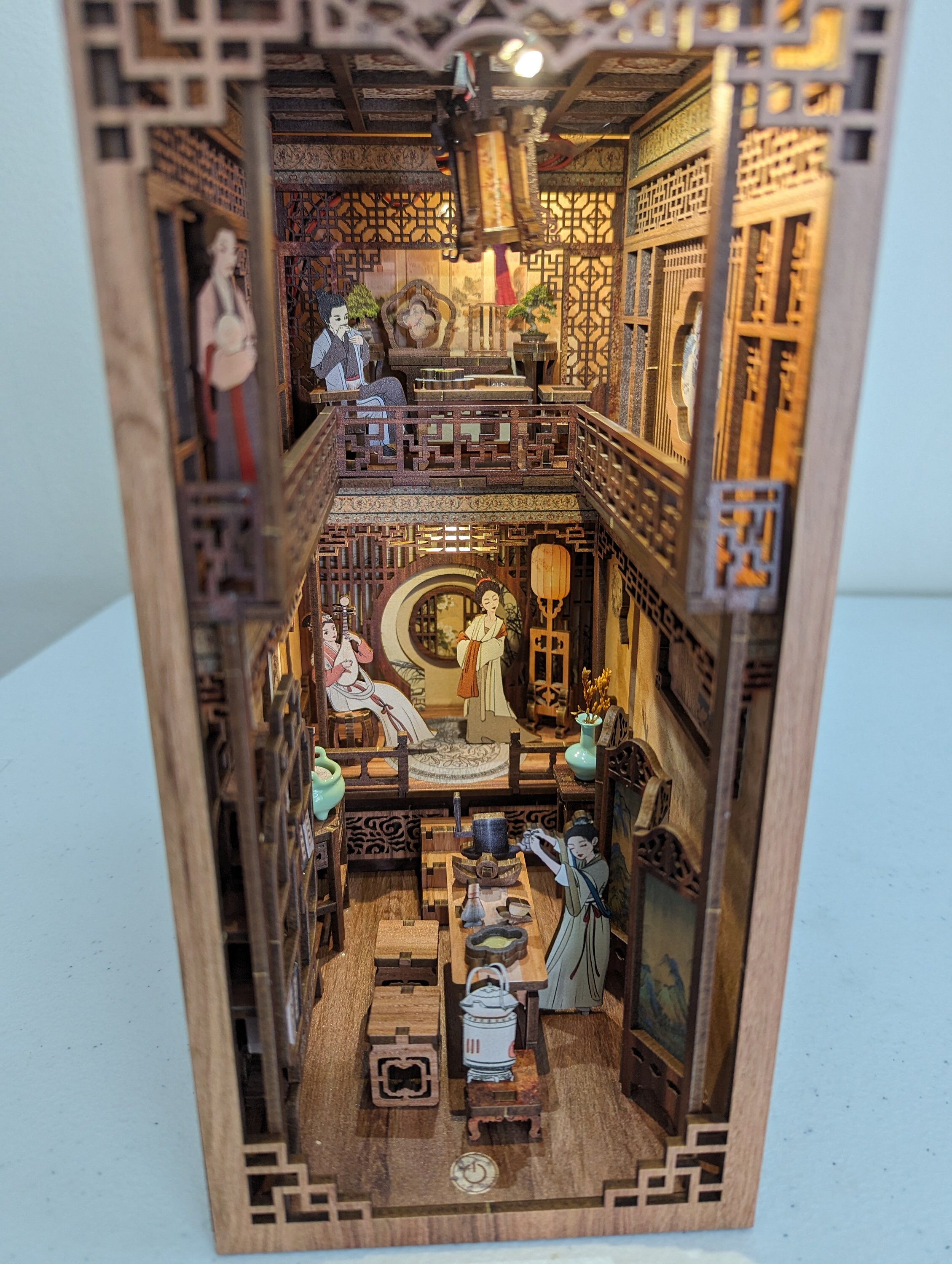 Made-to-order Book Nook Shelf Insert Diorama fully Assembled Booknook ...