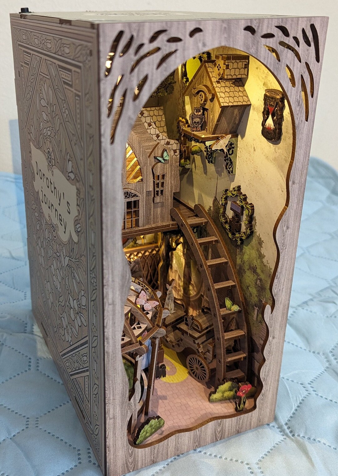 Made-to-order or DIY Book Nook Shelf Insert Diorama for Bookshelf ...