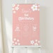 Editable Daisy Birthday Sign Cards & Gifts Table Sign Daisy Party Decor ...