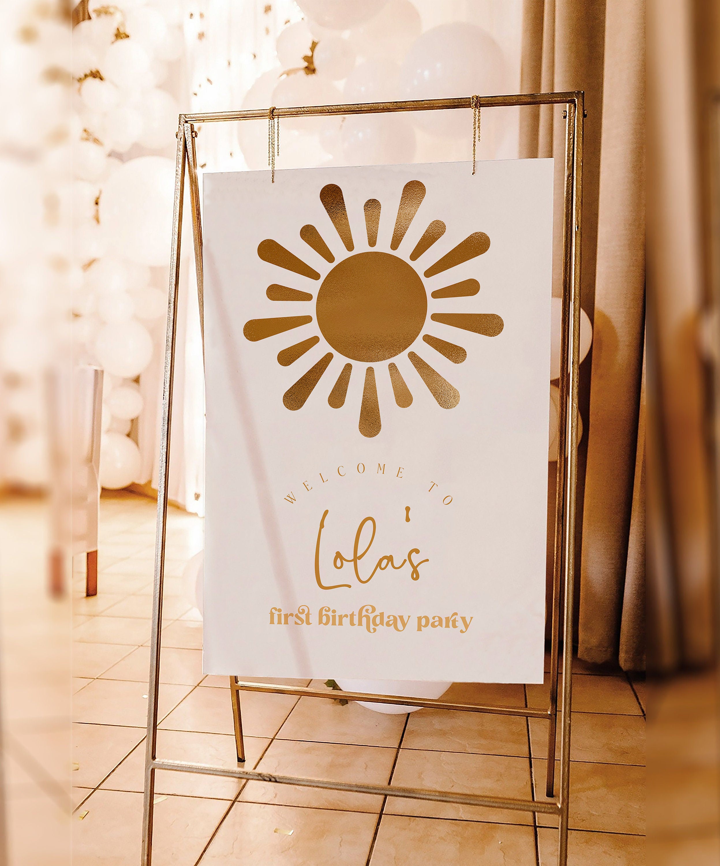 Editable Sunshine Welcome Sign Another Trip Around the Sun - Etsy