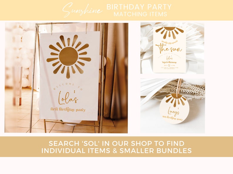 Editable Sunshine Welcome Sign Another Trip Around the Sun - Etsy