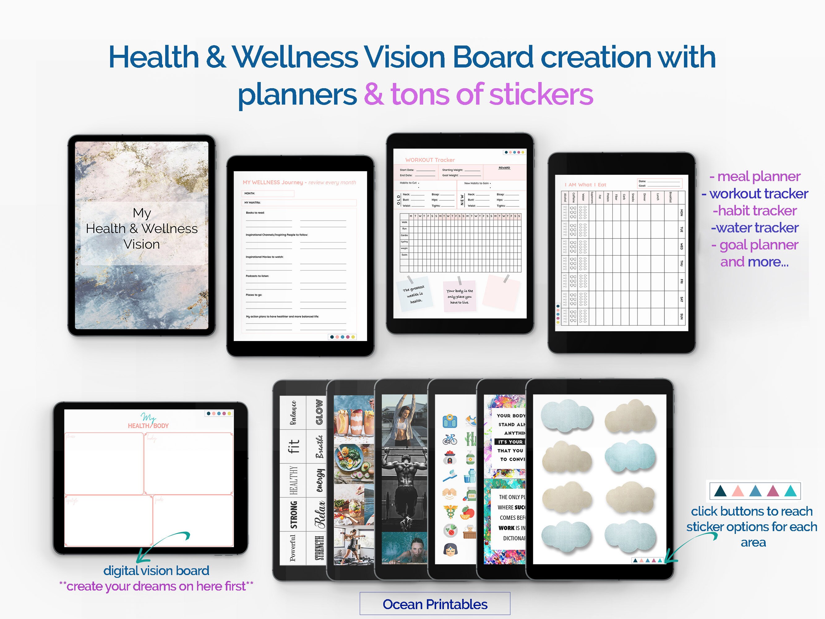Digital Ultimate Life Vision Board Kit 2023 Dream Board for - Etsy Canada