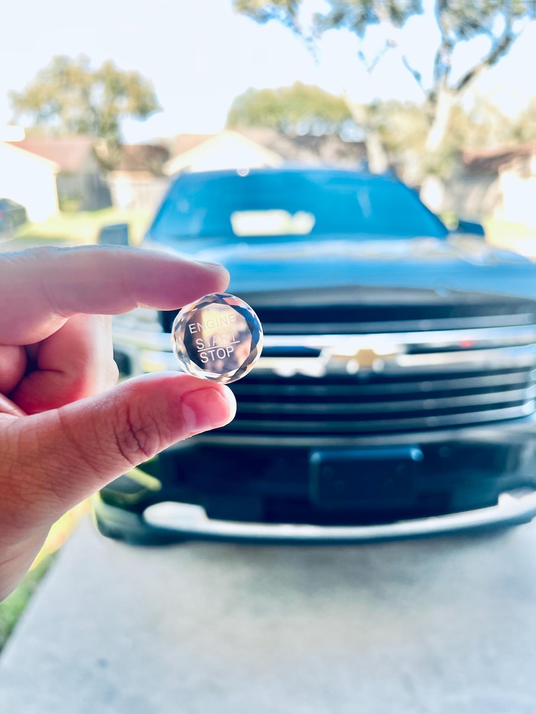 Crystal Start Stop Button Cover - Etsy