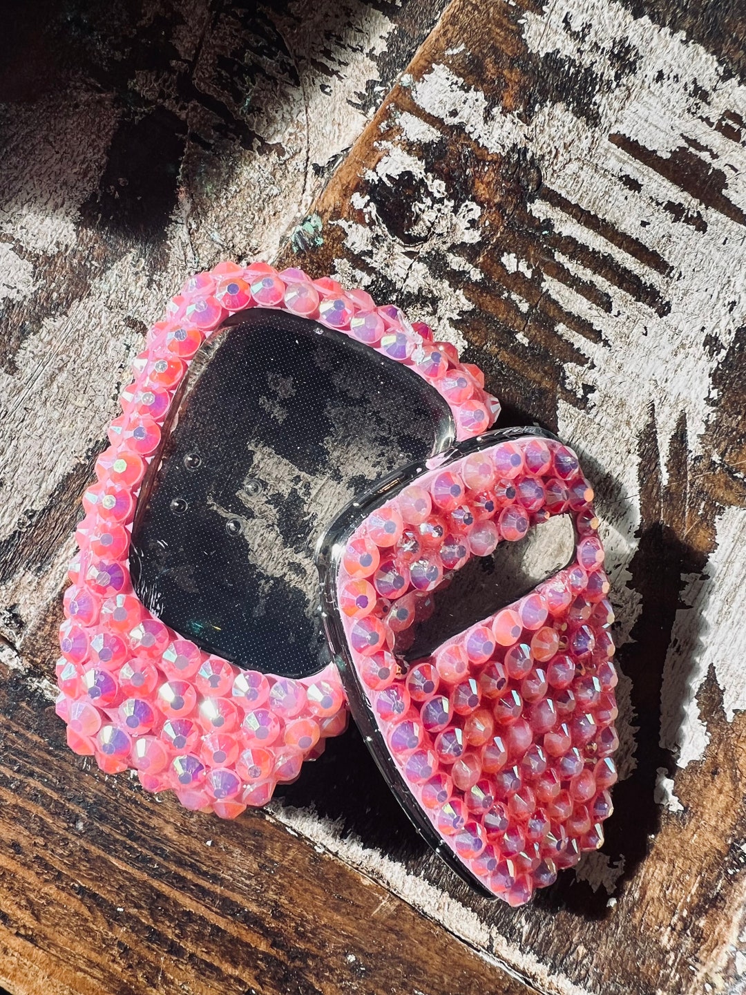 Baby Pink Key Fob Cover Bedazzled Bling - Etsy