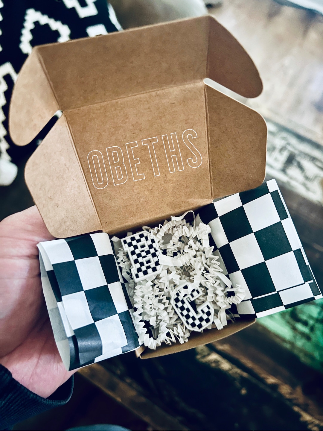 Checkered Croc Western Shoe Charms - Etsy