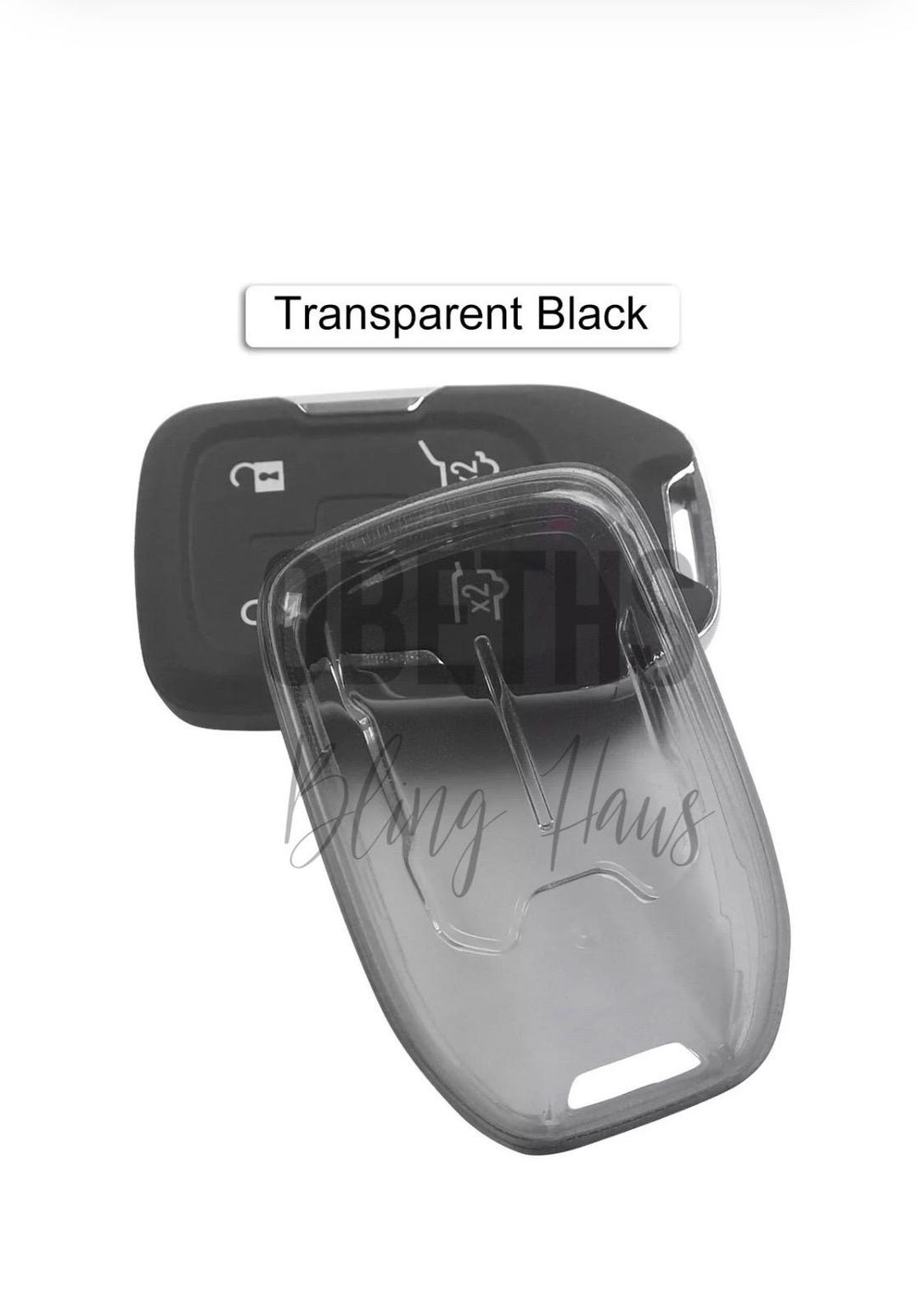 Smoke Out Transparent Clear Key Fob Cover TPU No Bling - Etsy