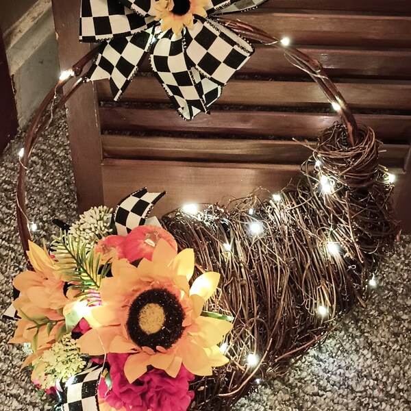 Lighted Grapevine - Etsy