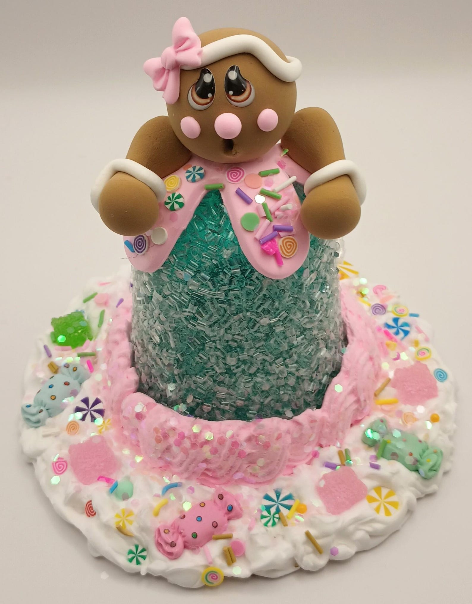 Gingerbread Gumdrop, Christmas Decor, Gingerbread Tiered Tray,fake Bake ...