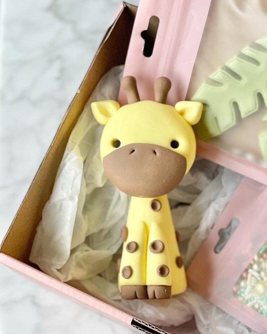 Giraffe Cake Topper ONLY - Extra Decors Sold Separately - Etsy