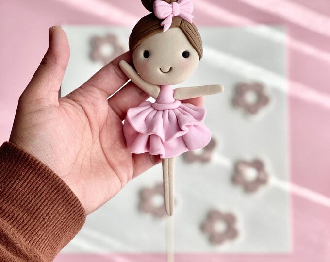 Ballerina Doll (fondant Cake Toppers) - Etsy