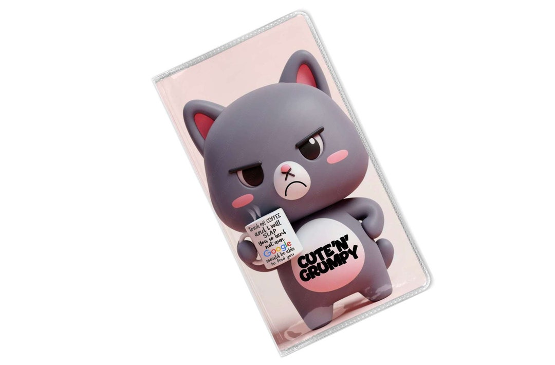 Cute N Grumpy 2 Year Monthly Calendar Planner Pocket Calendar Pocket ...