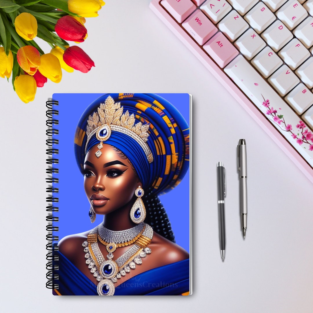 Nigerian Princess Spiral Notebook Journal Cute Spiral Notebook Personal ...