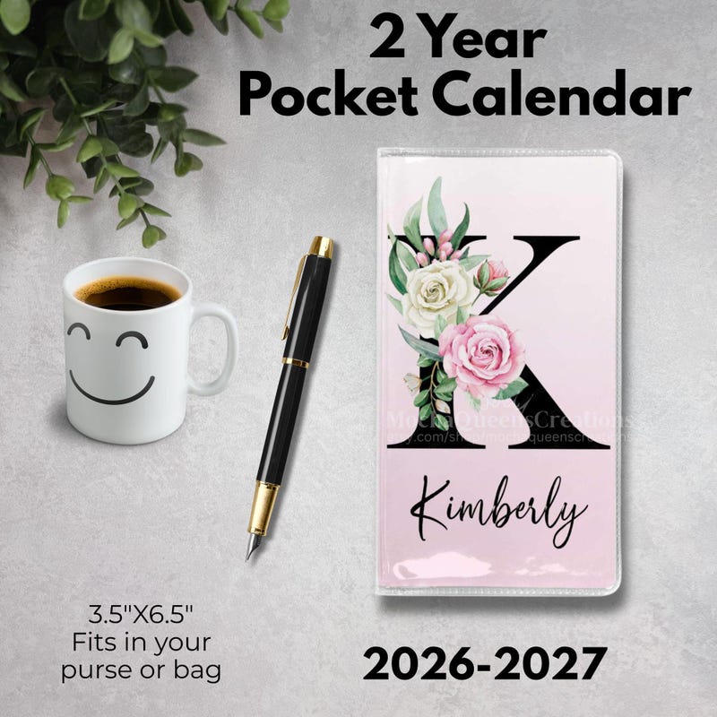 2026 Calendar Purse Size - Etsy