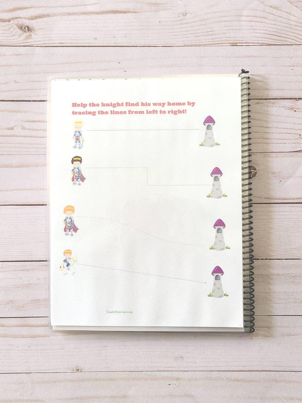 Dry Erase Toddler Workbook, Personalized Toddler Busy Book, Toddler ...