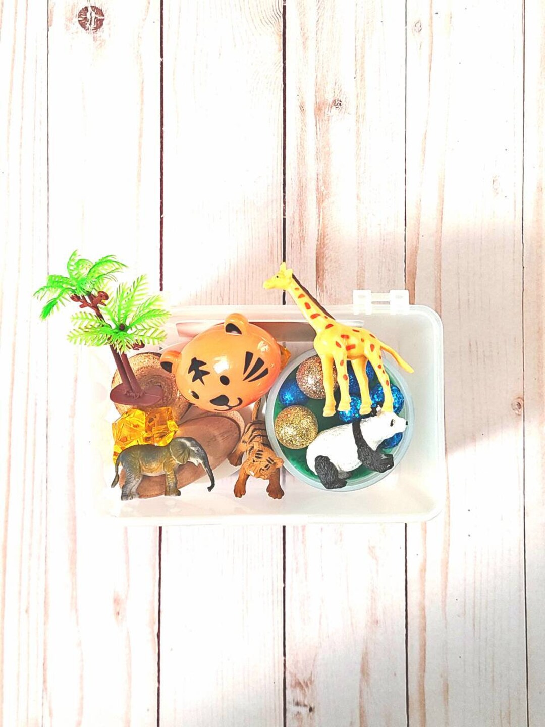 Zoo Playdough Kit, Zoo Animal Playdough Kit, Playdoh Kit, Safari ...
