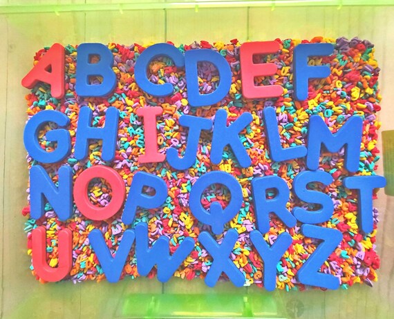 Alphabet Sensory Bin Back to School Busy Bag Homeschool - Etsy