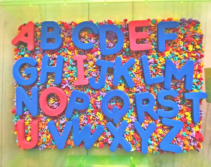 Alphabet Sensory Bin, Back to School Busy Bag, Homeschool Lesson ...