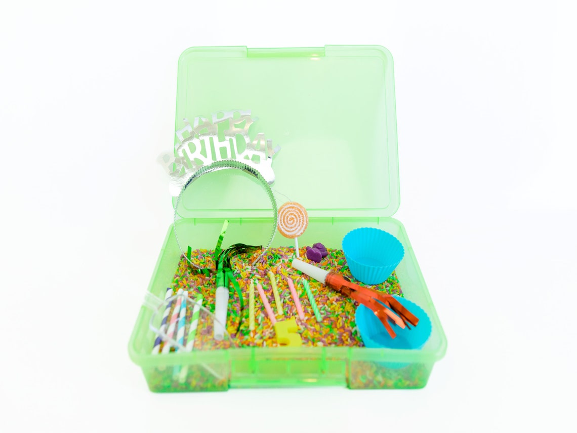 Personalized Sensory Bin, Sensory Kit, Fidget Box, Busy Box for Kids ...