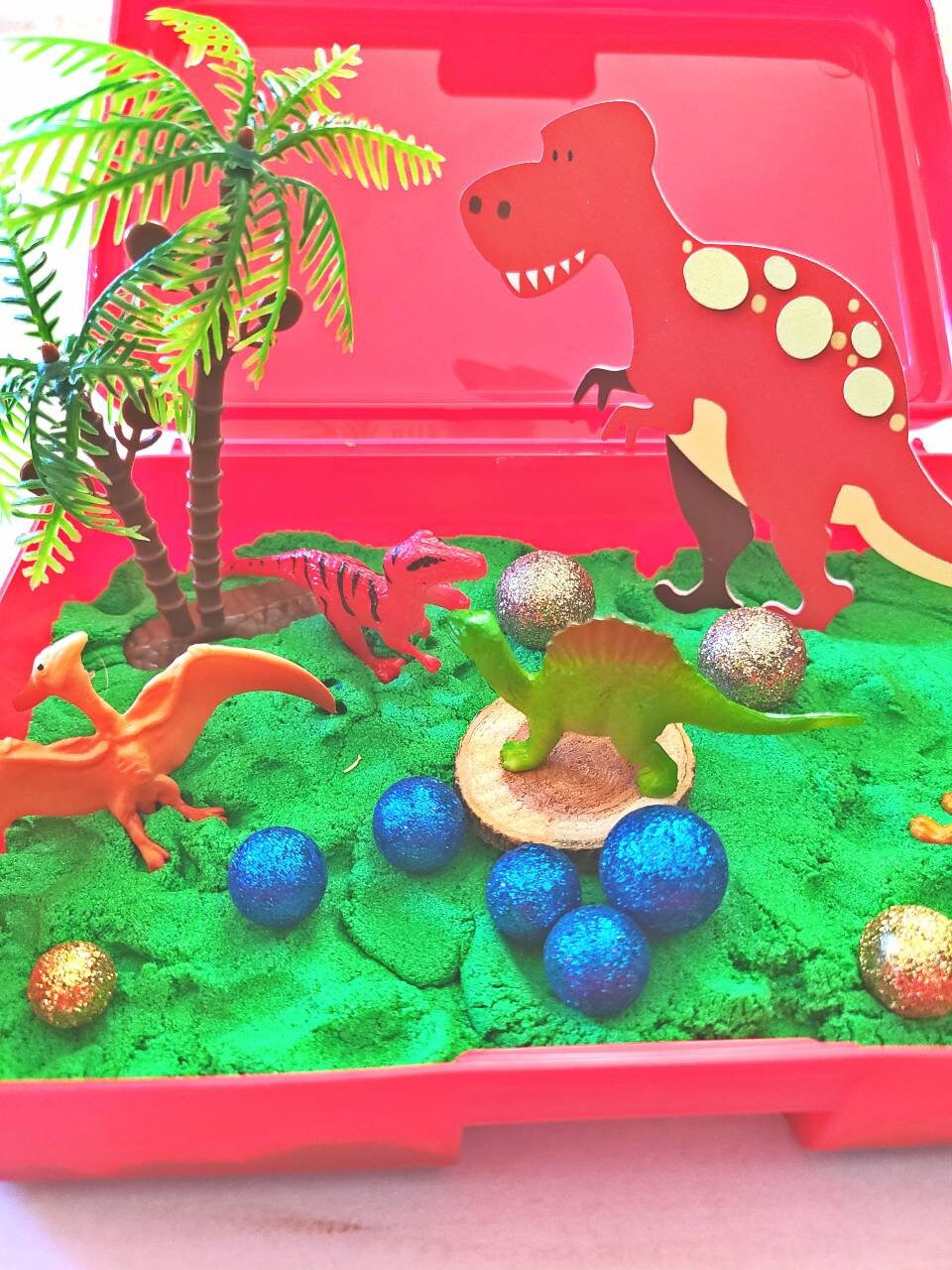Dinosaur Sensory Bin, Perfect for School Aged Children, Dinosaur ...
