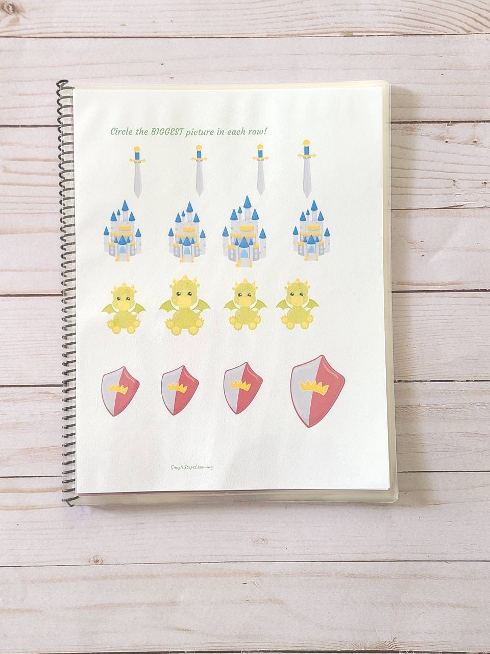 Dry Erase Toddler Workbook, Personalized Toddler Busy Book, Toddler ...