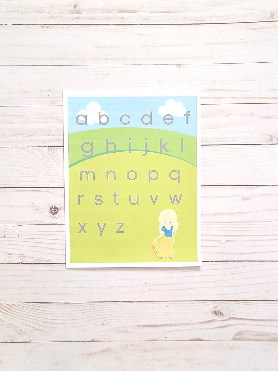 Preschool Alphabet Worksheet, Alphabet Tracing, Tracing Worksheet ...