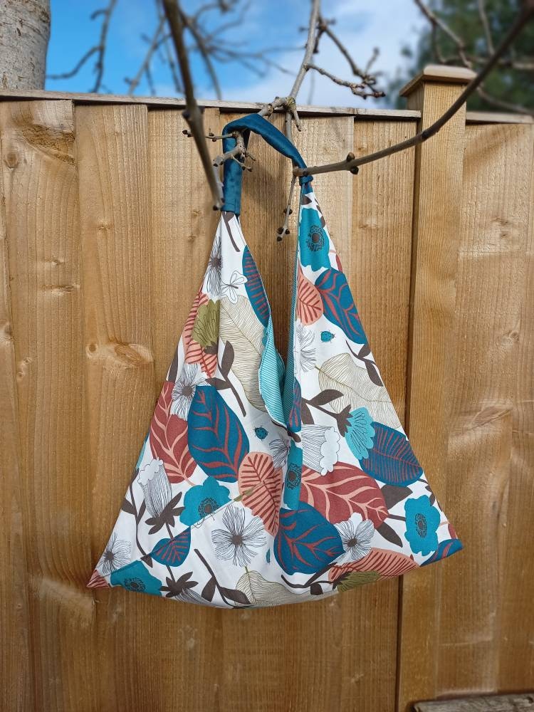 Upcycled Large Origami Market Bag - Etsy Canada