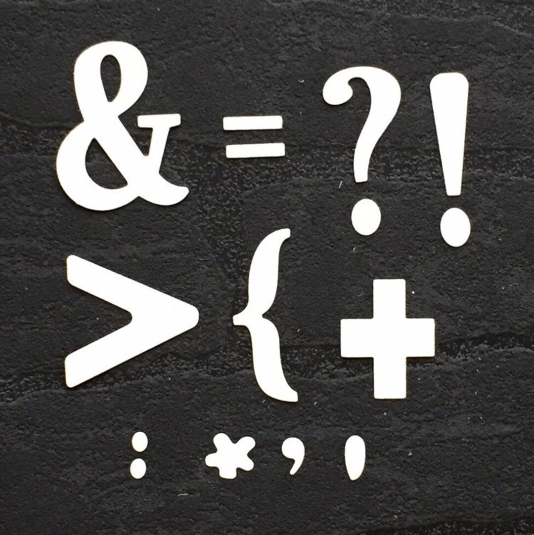 Punching Stencil special Signs - Etsy