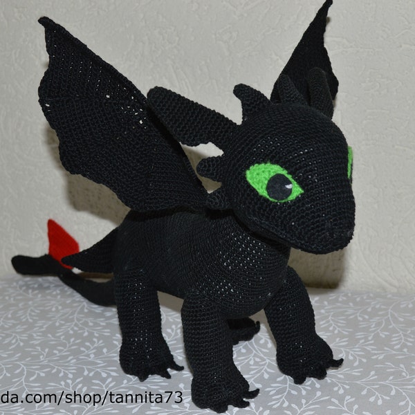 Toothless 3d Print Pattern - Etsy