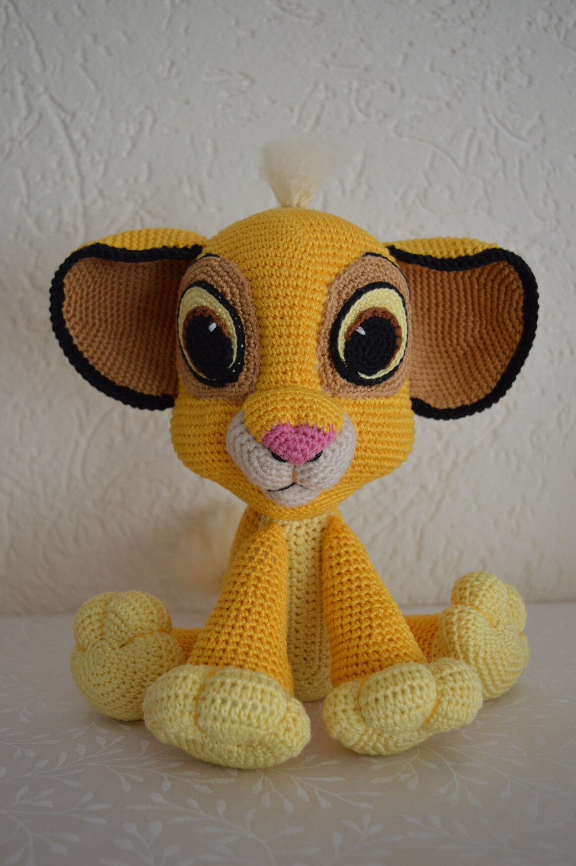 Crochet Pattern Baby Lion Simba german - Etsy