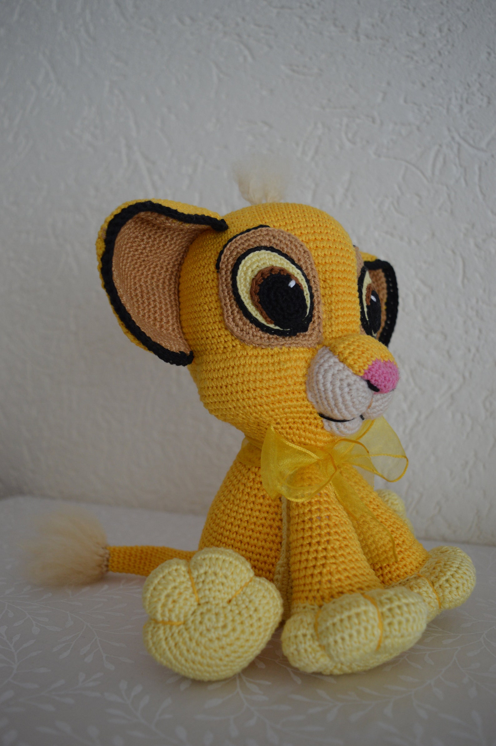 Crochet Pattern Baby Lion Simba german - Etsy