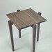 Walnut Side Table, Modern, Minimalist Style - Etsy