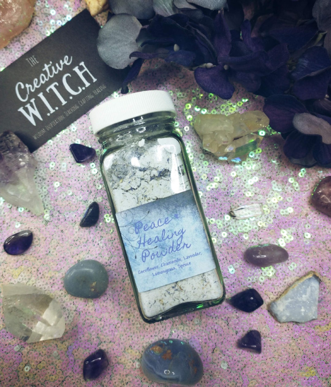 Peace & Healing Powder, Natural Ingredients, Ritual Spellwork (4oz) - Etsy