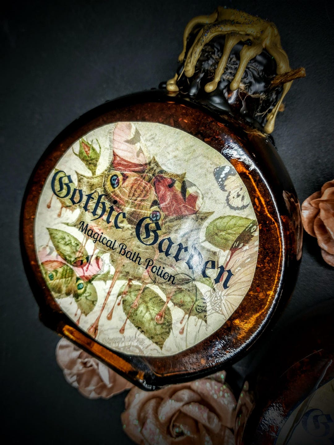 Gothic Garden ~ Magical Bath Potion ~ Herbal Bath ~ Cleansing Grounding ...