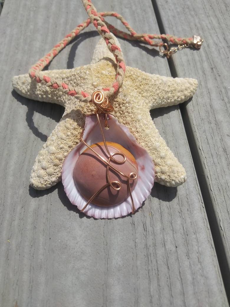 Pink Jasper Necklace. Pink Jasper Pendant. Pink Gemstones. Gemstones ...