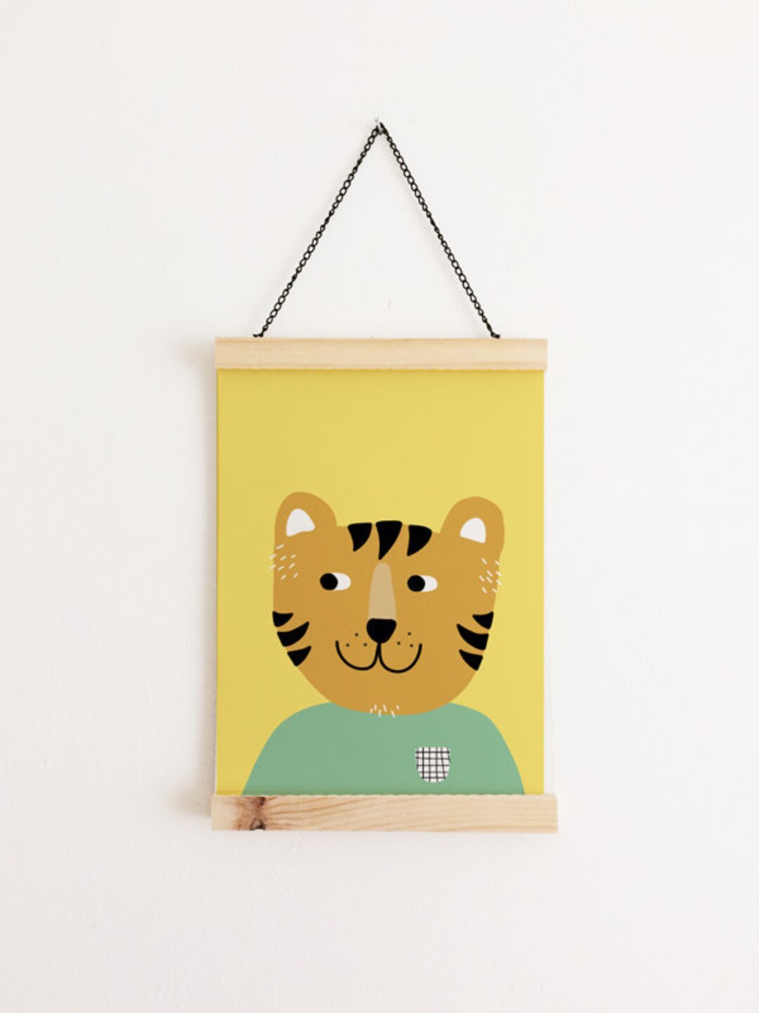 Poster//art Print tiger A4 - Etsy