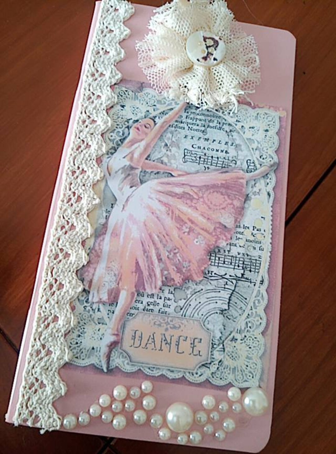 Sweet Romantic Notebook Ballet Ballerina Nostalgic Shabby Brocante ...