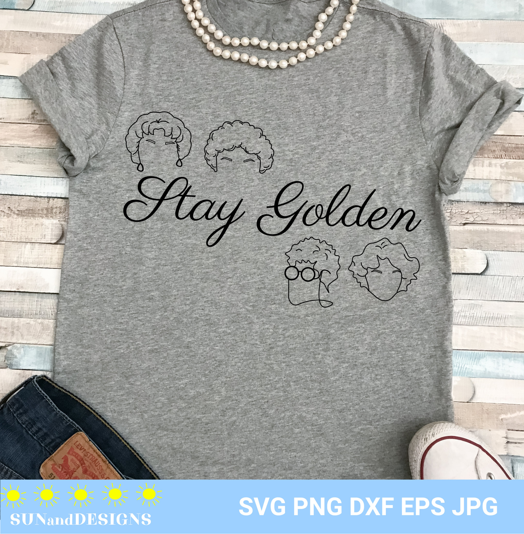 Golden Girls Svg, Bundle, the Golden Girls Svg, Stay Golden Svg, Stay ...