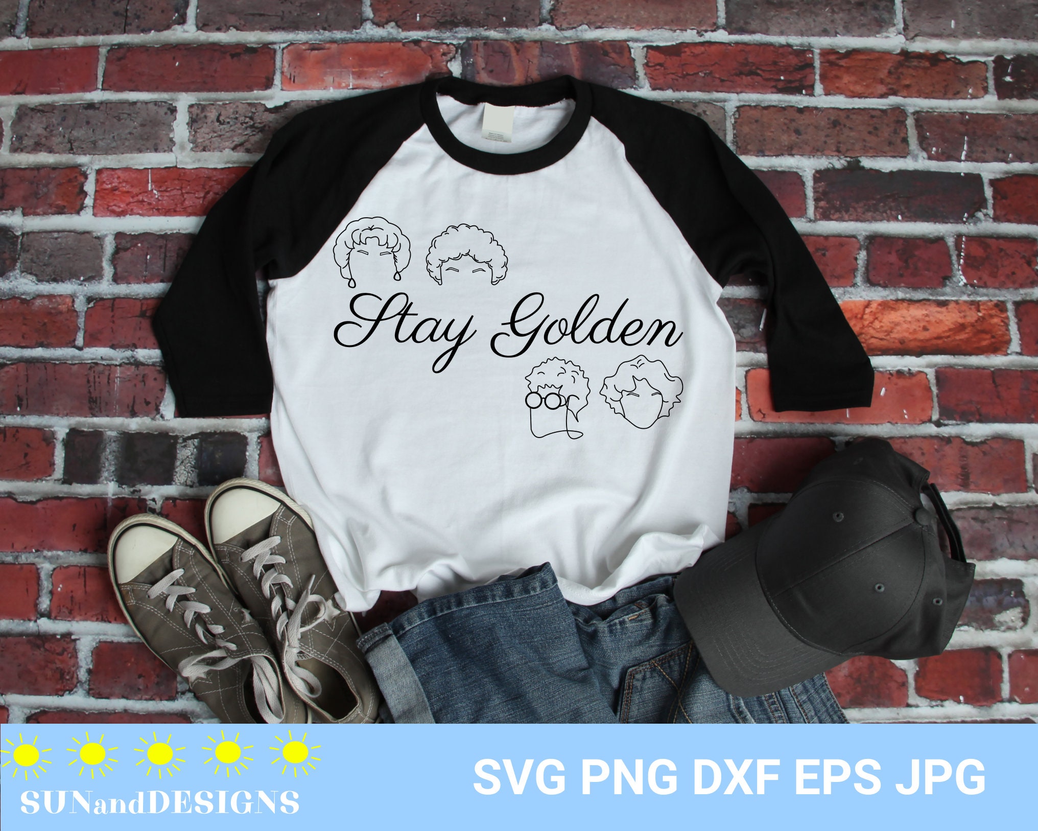 Golden Girls Svg Cut Files for Cricut Svg Png Dxf - Etsy UK