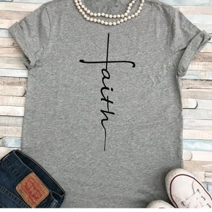 Faith Cross SVG Cut File DXF Cut File Clipart Printable | Etsy