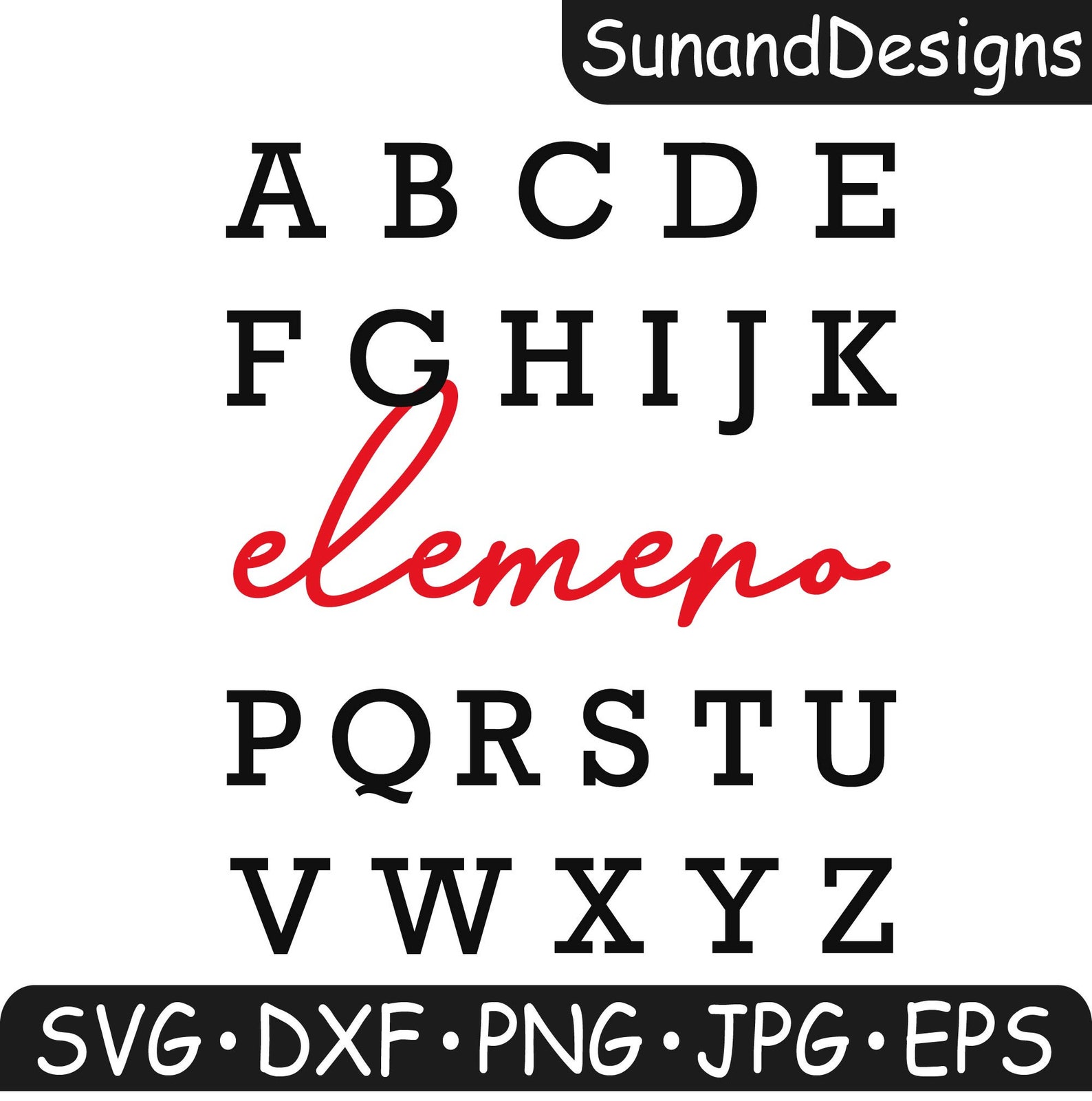 ABC Svg Elemeno Svg School Svg Back to School Svg Teacher | Etsy