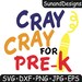 Cray Cray for Pre-k Digital Files for Pre-school Shirt Design - Etsy