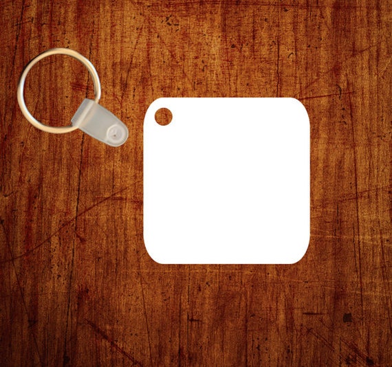 Keychain for Sublimation Sublimation Blanks Double Sided | Etsy