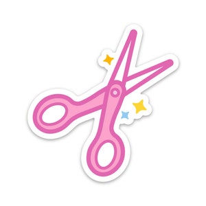 SCISSORS || Die Cut Sticker - Etsy